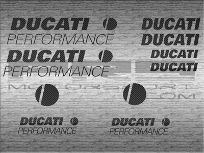 KIT stickers DUCATI PERFORMANCE - Boutique www.prsmotorsport.com